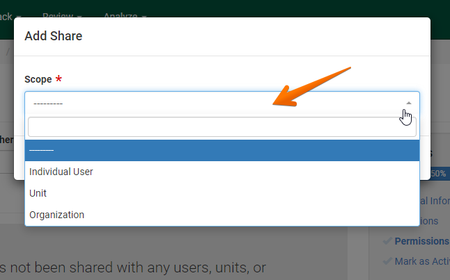 Set Permissions for a Survey – PEARS Support Documentation