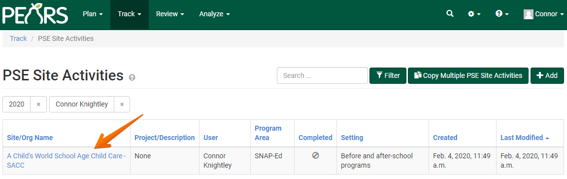 Document PSE Strategy – PEARS Support Documentation