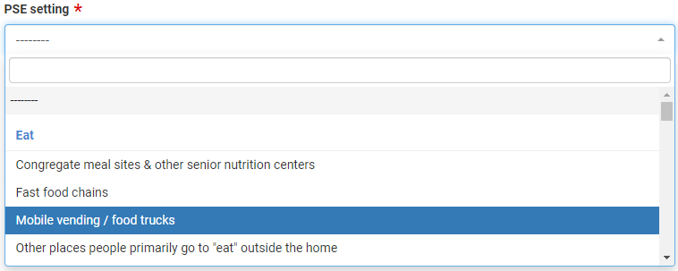 Create a PSE – PEARS Support Documentation
