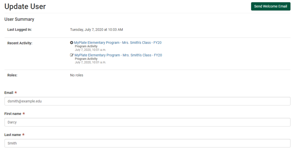 Manage Program Area Teams – PEARS Support Documentation