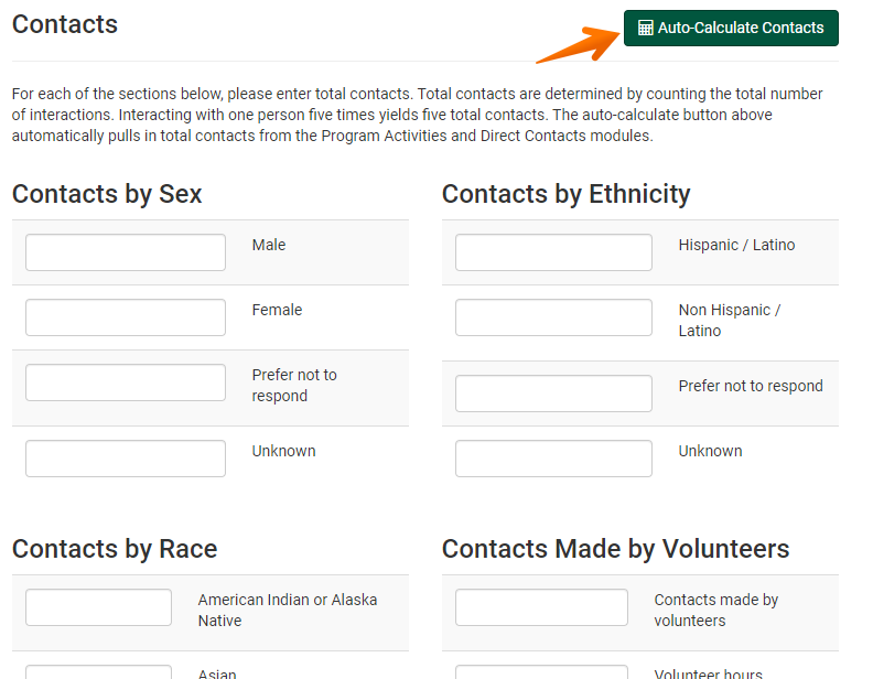 Edit a Quarterly Effort – PEARS Support Documentation