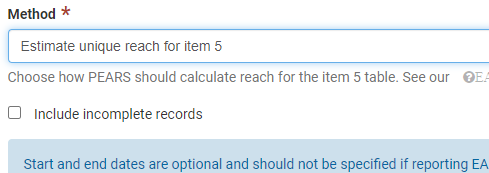 EARS Report – COVID-19 Logic – PEARS Support Documentation