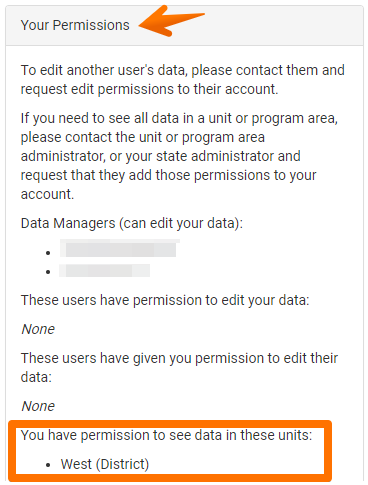 Add Viewable Unit Permissions – PEARS Support Documentation