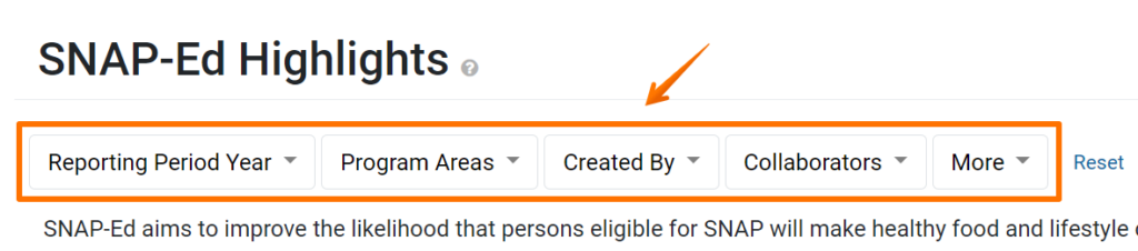 Impact Dashboards – PEARS Support Documentation